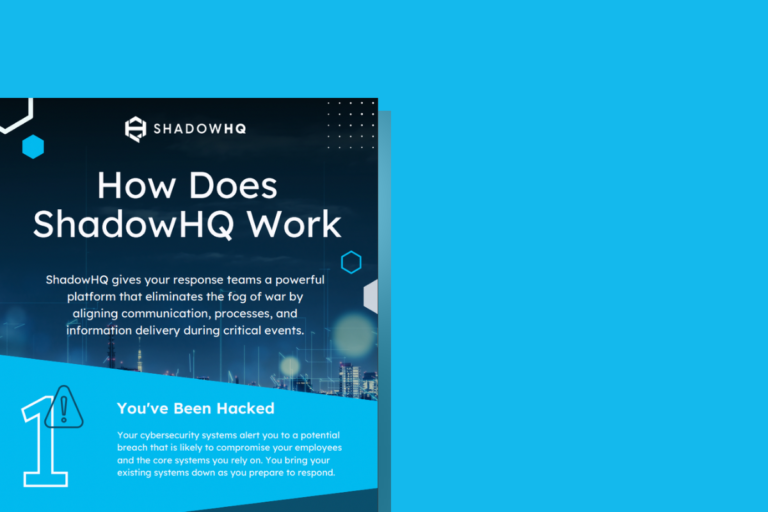 Infographic: How Does ShadowHQ Work - Mobistream
